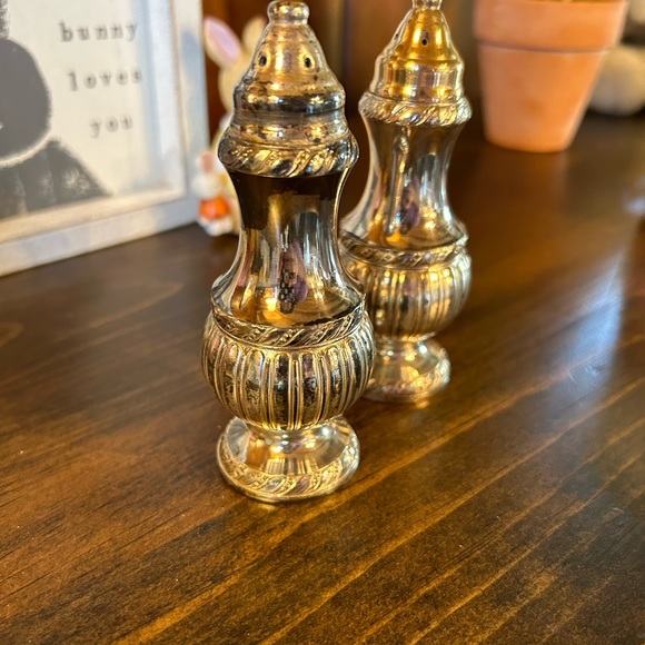 Vintage | Dining | Vintage Art Deco Luraline Silver Plate Salt And ...